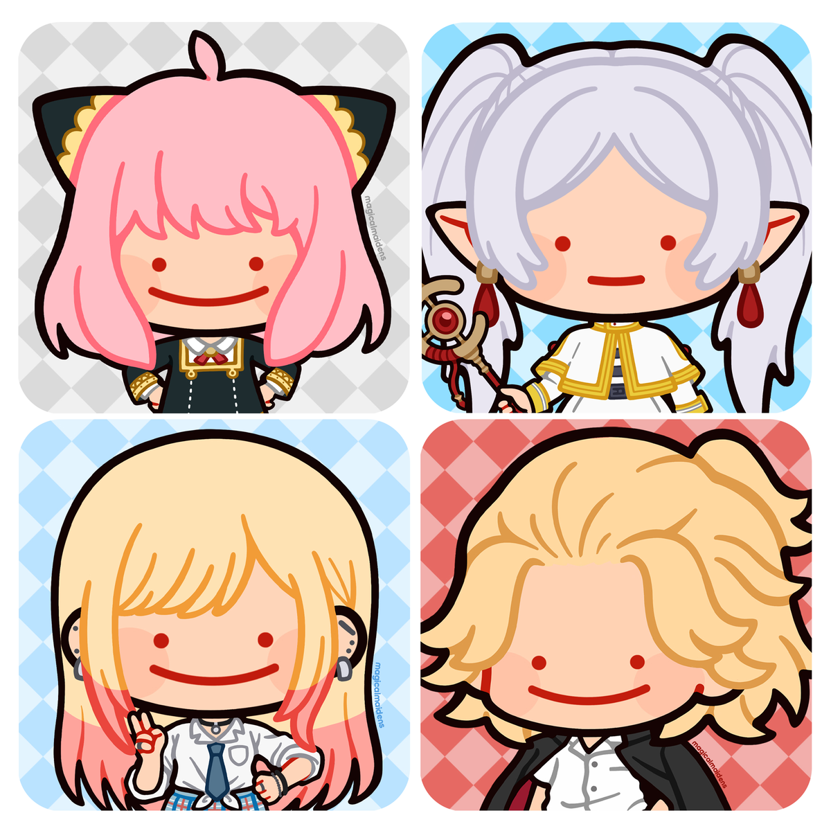 Anime Coasters – magicalmaidens