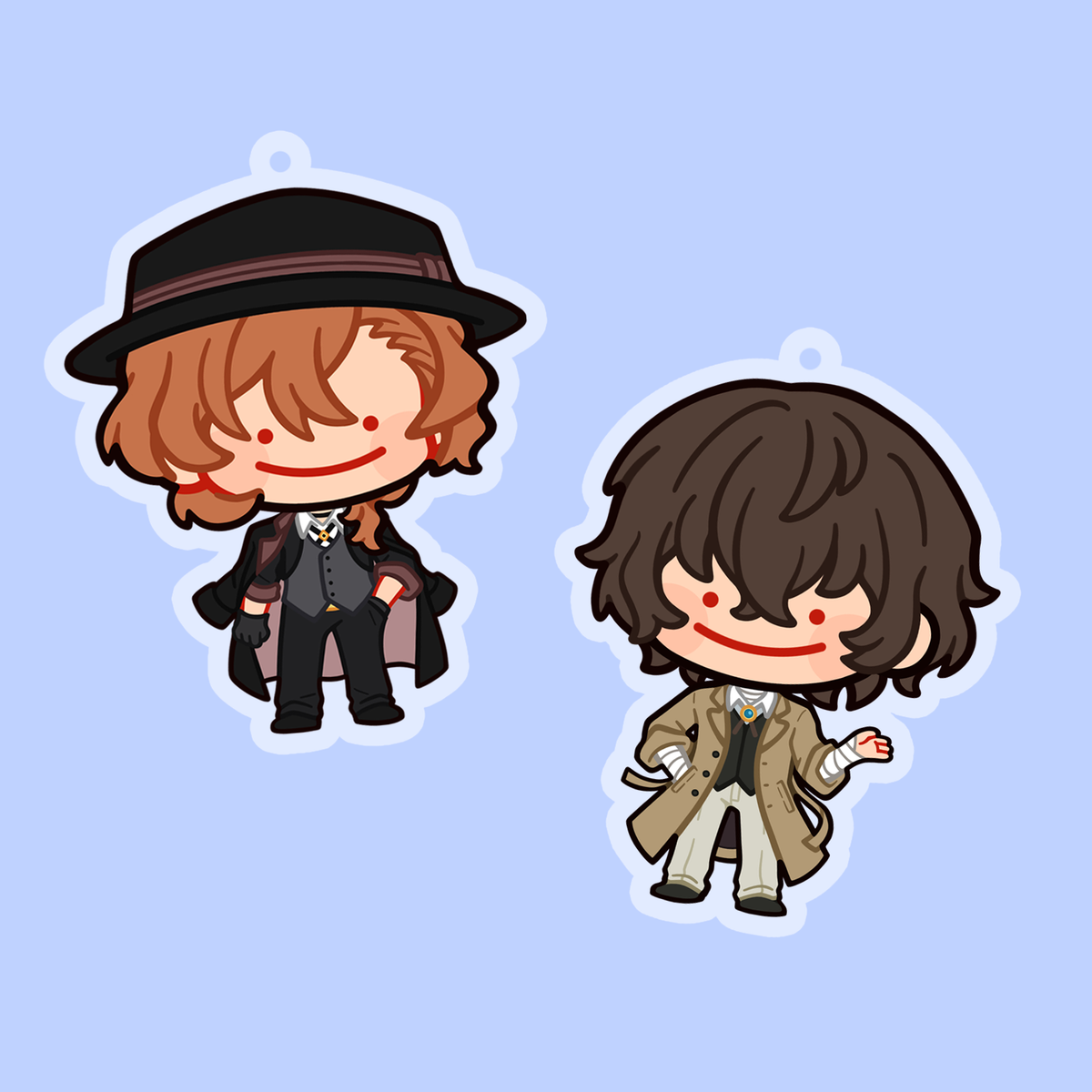 BSD Acrylic Keychains – magicalmaidens