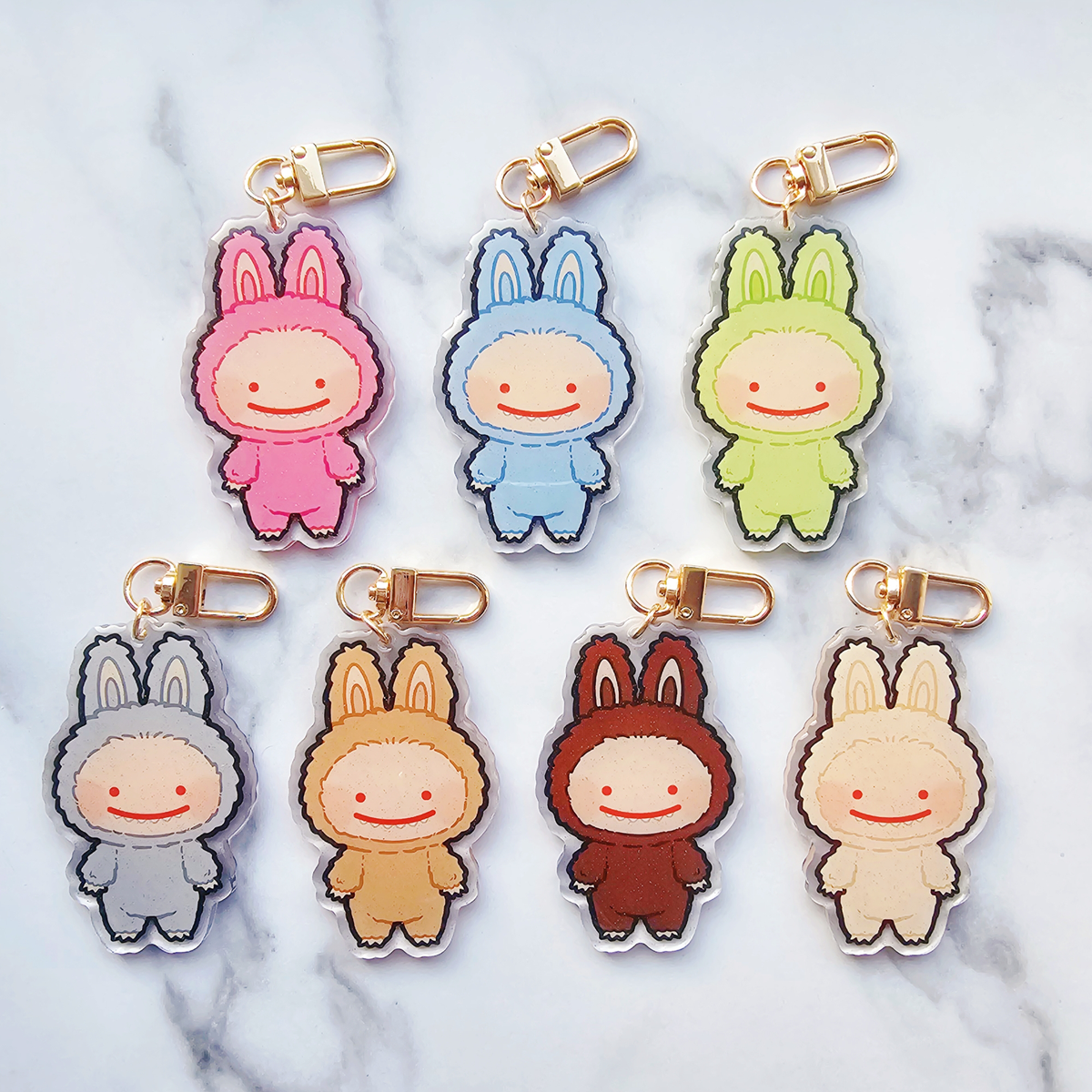 Labubu Acrylic Keychains – magicalmaidens