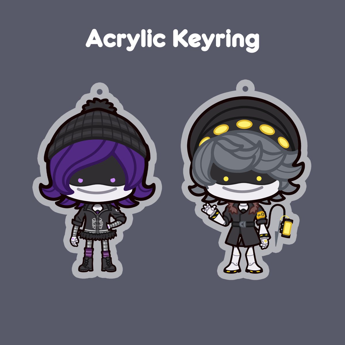 Murder Drones Acrylic Keychains – magicalmaidens