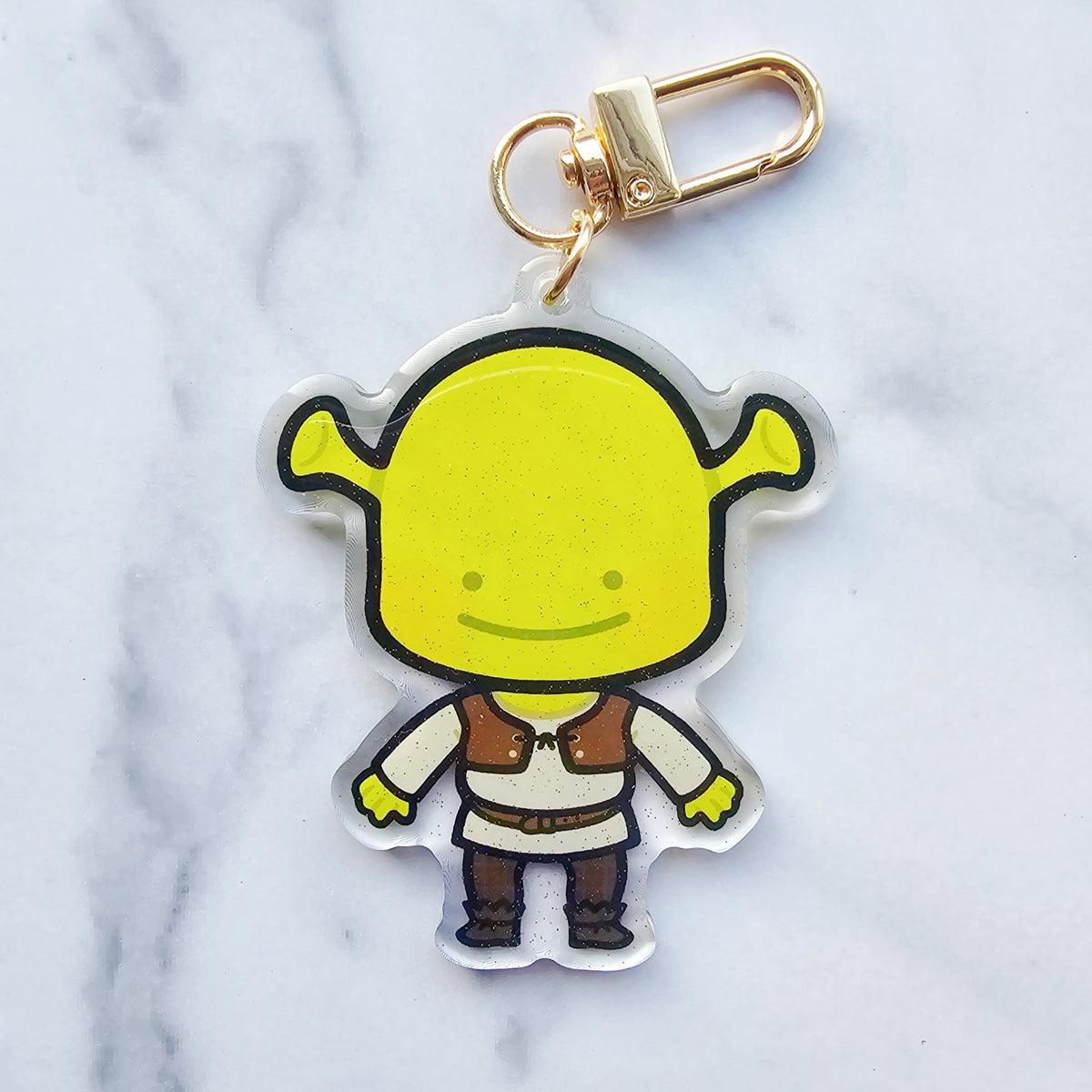 Shrek Acrylic Keychain – magicalmaidens