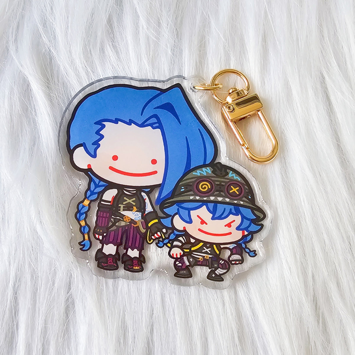 Isha & Jinx Arcane Acrylic Keychain – magicalmaidens