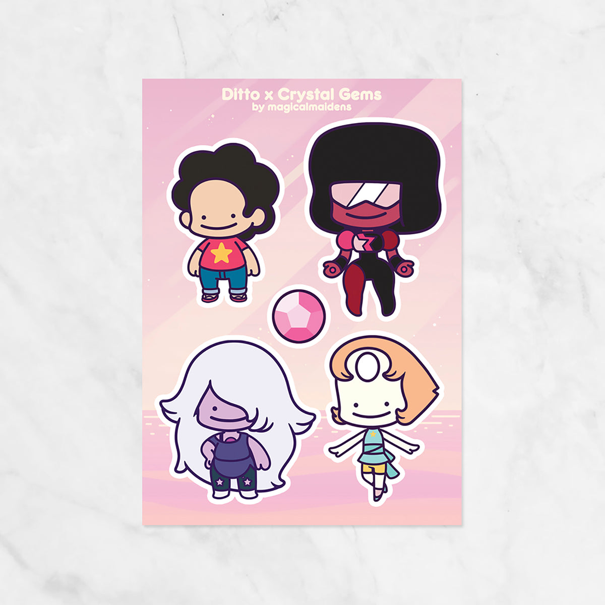 Ditto x Cartoons Sticker Sheets – magicalmaidens