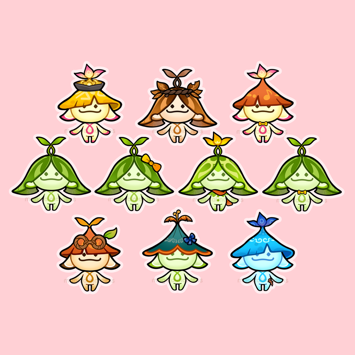 Random Aranara Keychain – magicalmaidens