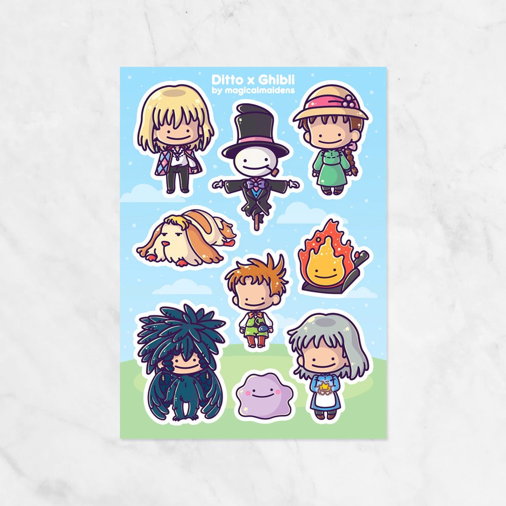 Studio Ghibli Characters Chibi